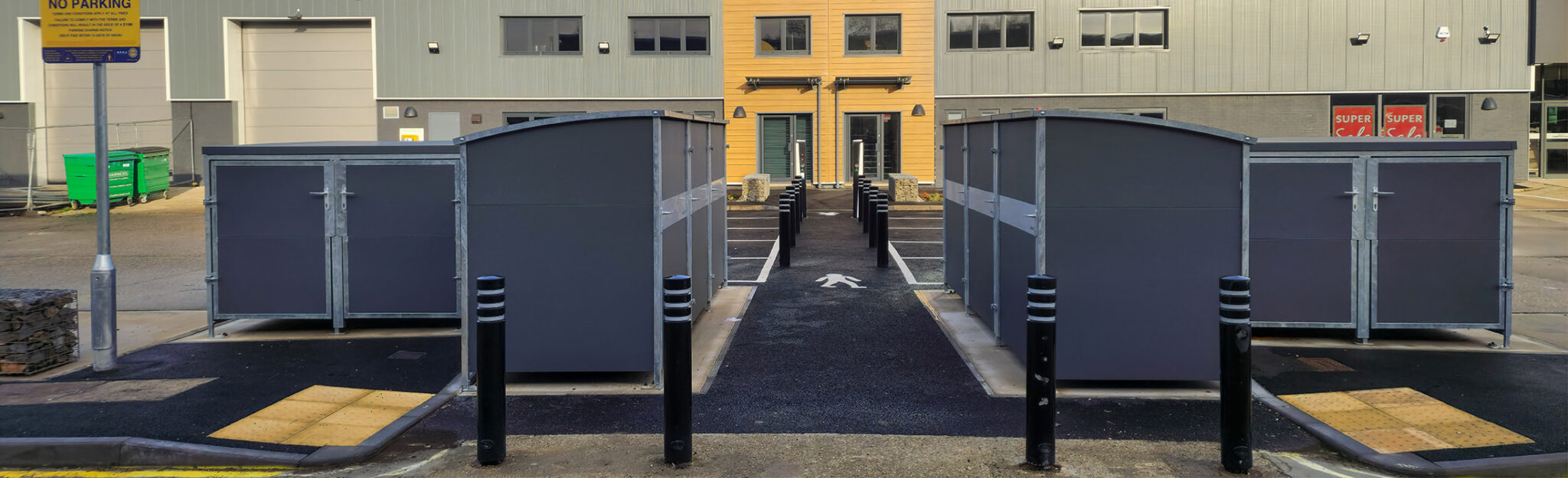 Commercial & Industrial Bin Storage Housings and Bin Screens